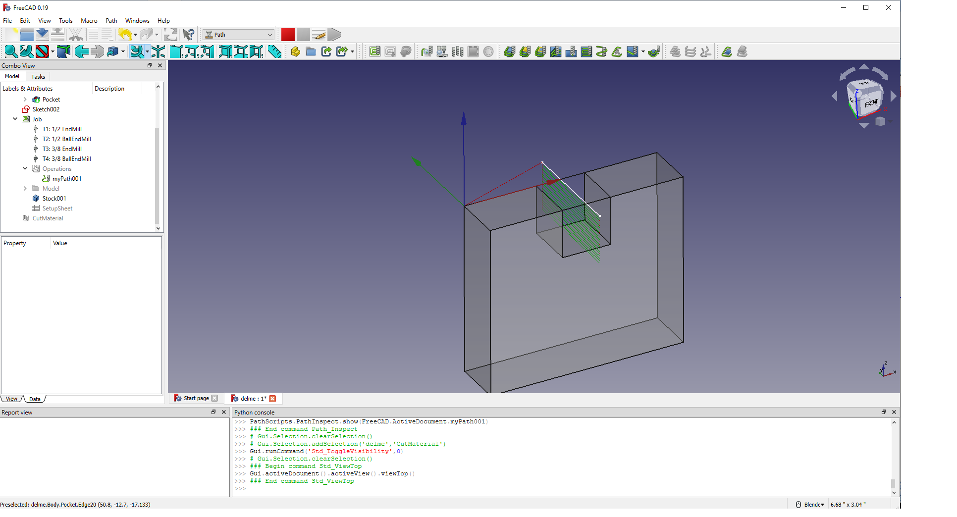 How to mill a simple cut out? - CAM/Path - FreeCAD Developer Forum